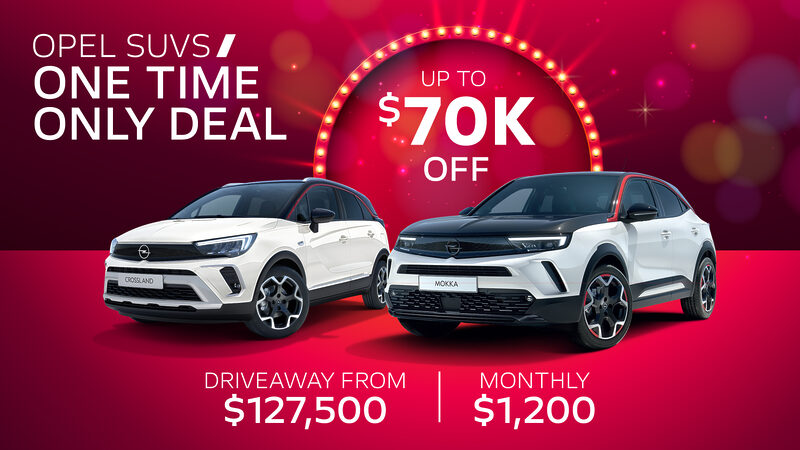 One-Time Only Deals on your favourite Opel SUVs | Opel Singapore